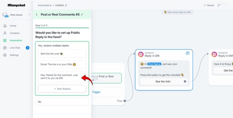 How To Setup Manychat With Instagram | Beginner's Guide